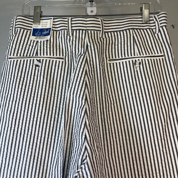 EJ Samuel | Pants | Ej Samuel Mens Size 32r Black And White Seersucker ...